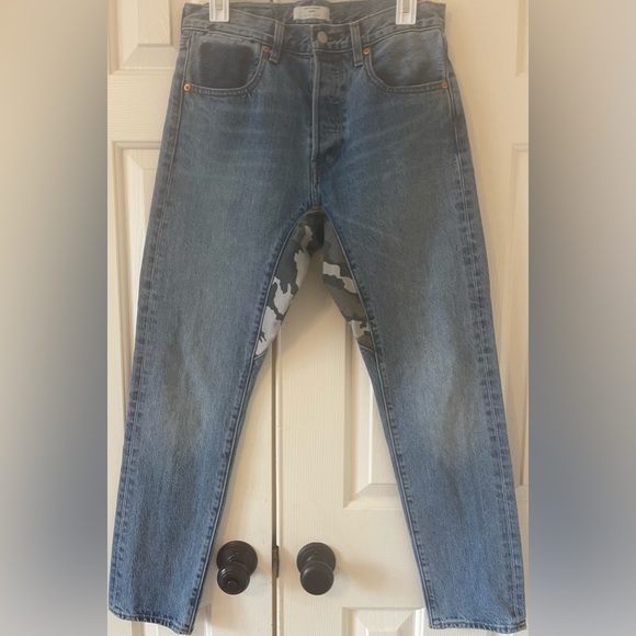 Levi's | Jeans | Levis Premium Gusset Altered Taper Camo Crouch Men ...